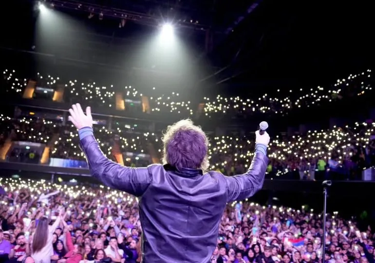 Javier Milei ofrece concierto de rock en Buenos Aires durante la ...